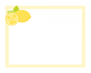 Lemon Themed Summer Bridal Shower – Fun-Squared