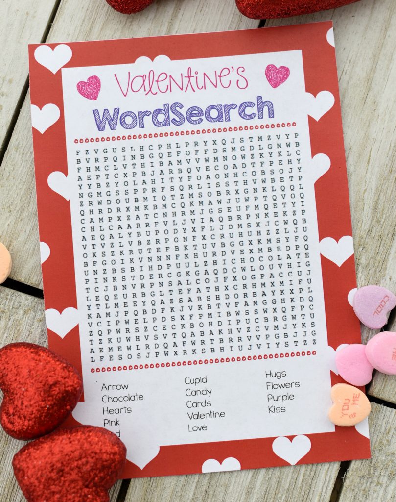 Fun Valentine Games to Print & Play – Fun-Squared