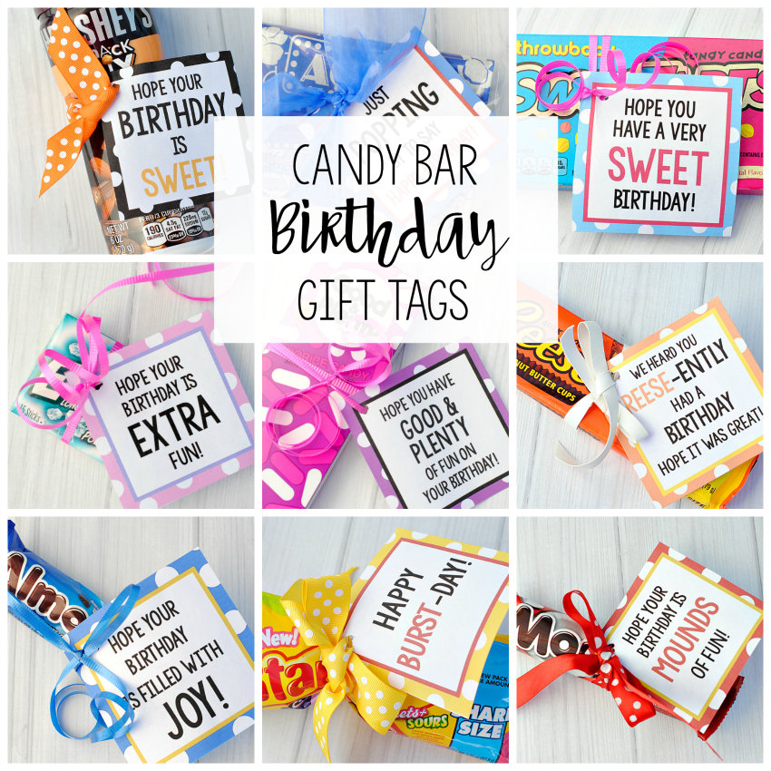 Candy Bar Sayings For Simple Birthday Gifts Fun Squared Candy Bar Sayings For Simple Birthday Gifts Fun Squared
