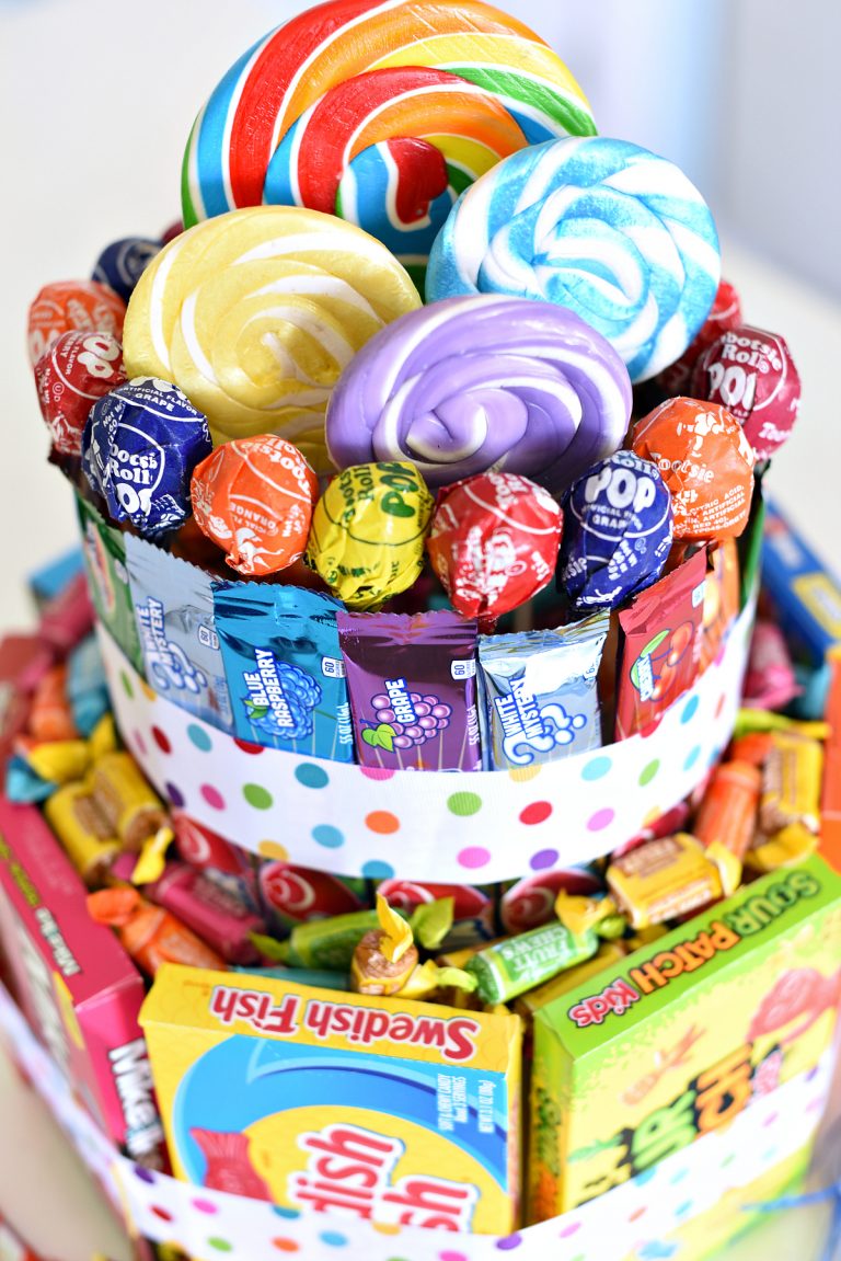 How to Make a Candy Cake – Fun-Squared