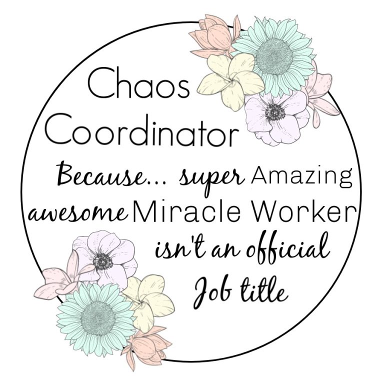 CHAOS COORDINATOR GIFT – Fun-Squared